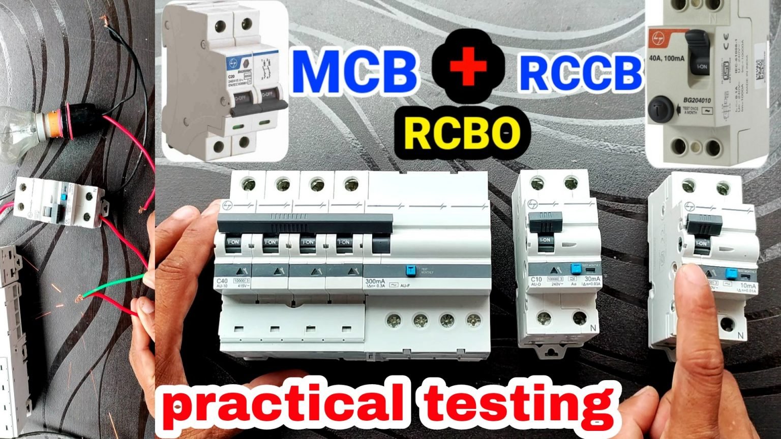 RCCB VS RCBO - Electric Work Centre